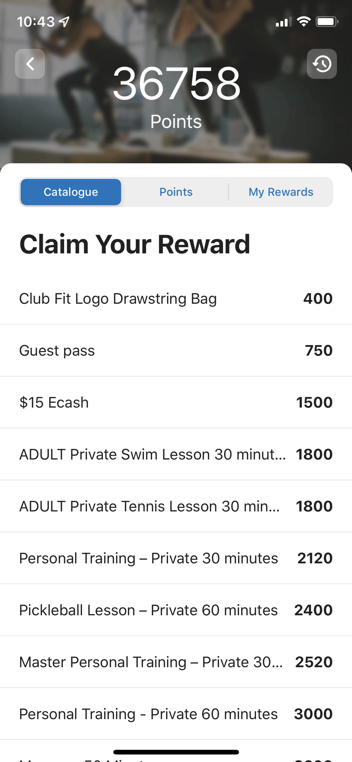 Club Fit App | Club Fit